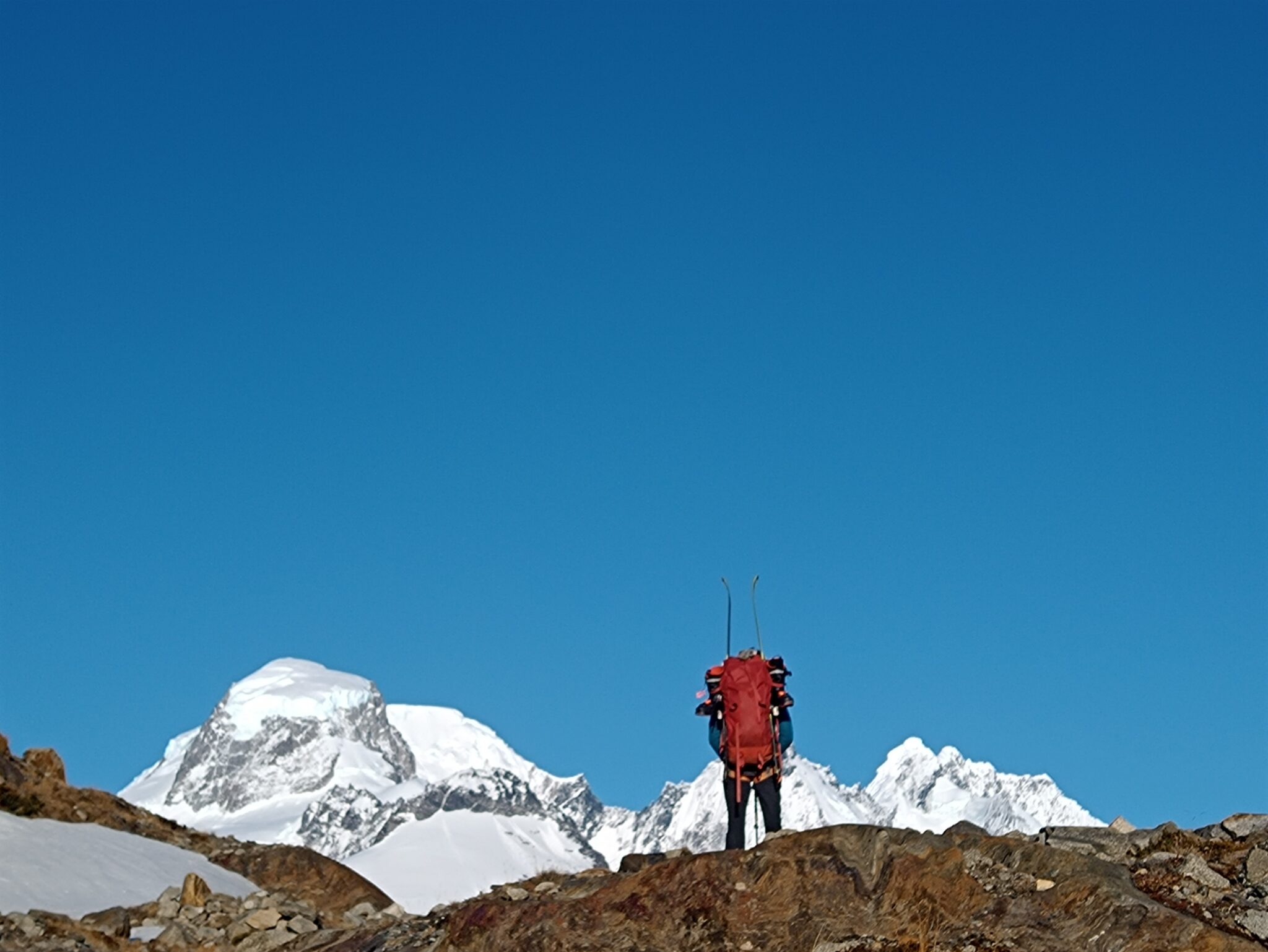 Monte Bove Darwin Range intento 1